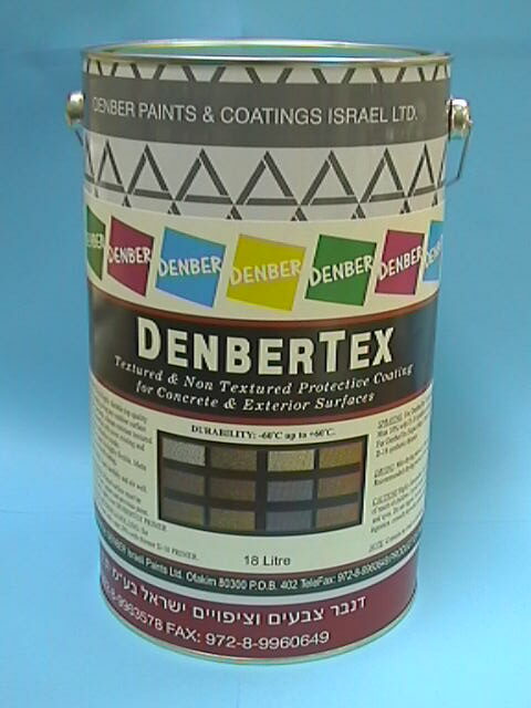 Denbertex granulated colors 1-4 mm. Denber paints and coatings