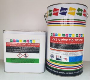 Polyflex Schpachtel Big Cracks 2K filler. Denber paints